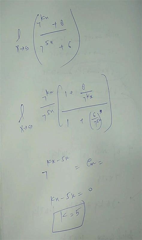If Lim X Rightarrow Infty Frac K X X Is Finite Then