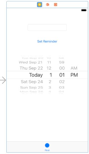 using ios 10 event kit to create date and location based reminders