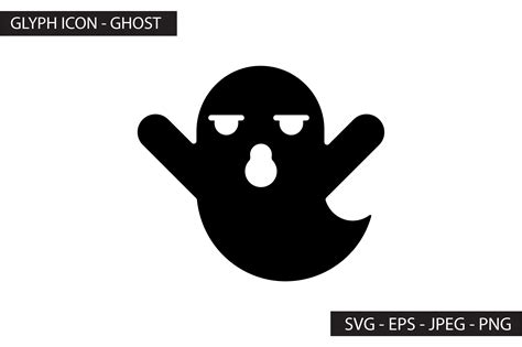 Ghost Solid Icon Graphic By SIKEY STUDIO Creative Fabrica