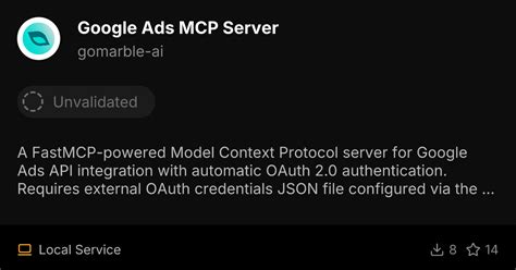 Google Ads MCP Server MCP Servers LobeHub