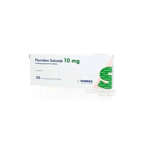 Flonidan Solutab 10 Mg Etabletka