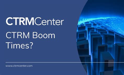 Ctrm Boom Times Ctrm Center