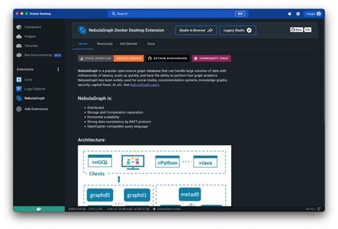 Dockerextension Docker Opensource Database Graph Amy Bass