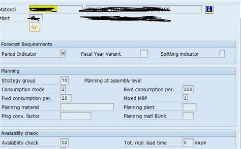 Solved Planning Table SAP Community