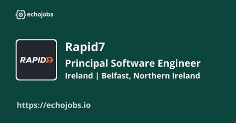 Rapid7 Is Hiring Principal Software Engineer Ireland Belfast