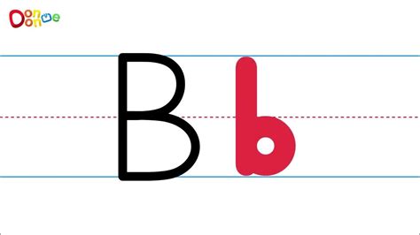 Learn How To Write The Alphabet Uppercase And Lowercase Letter B