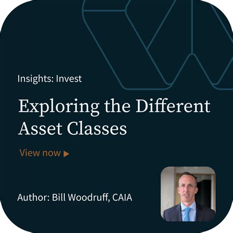 Exploring The Different Asset Classes