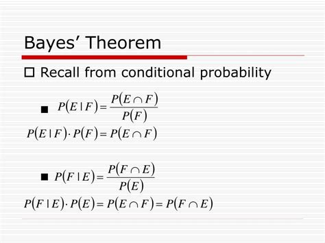 Ppt Bayes Theorem Powerpoint Presentation Free Download Id483933