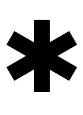 Heavy Asterisk Unicode Alt Code LaTeX Copy Paste