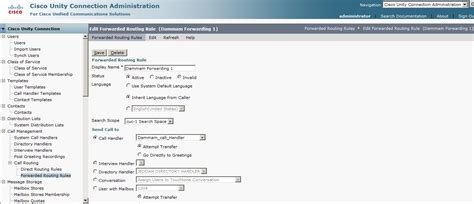 Cisco Unity Auto Attendent Configuration Cisco Community