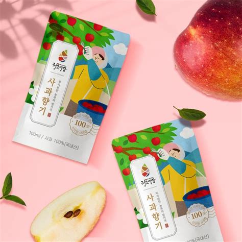사과즙 패키지박스파우치 디자인의뢰 풍기고려삼 농업회사법인주 디자인 의뢰는 라우드소싱