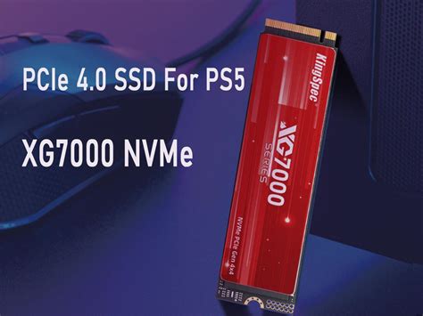 KingSpec XG 7000 4TB M.2 2280 PCIe 4.0x4 NVME 1.4 Internal Solid State ...