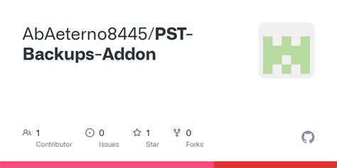 Github Abaeterno8445pst Backups Addon