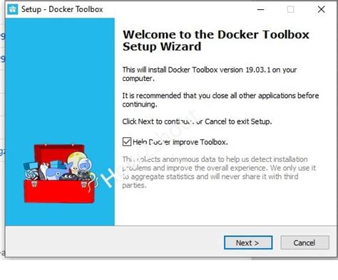 docker toolbox windows 10 boot2docker upgrade rentaltide