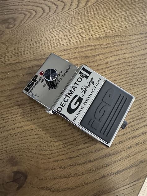 Isp G String Decimator Ii Noise Reduction Pedal Reverb