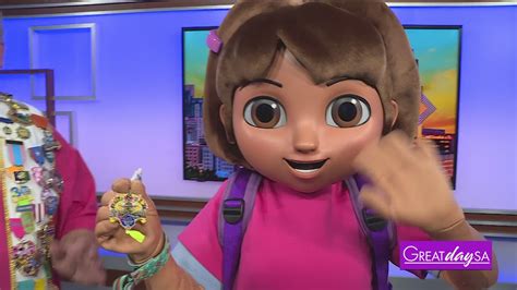 Dora The Explorer At Fiesta Great Day Sa