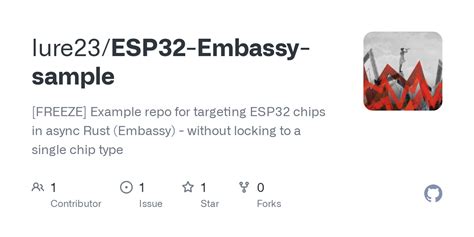 Github Lure23esp32 Embassy Sample Freeze Example Repo For