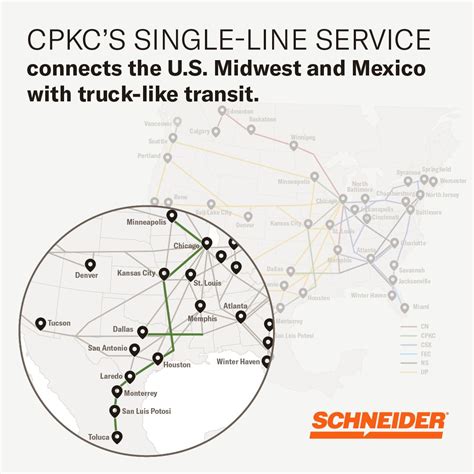 Solid Overview Of Schneiders New Cpkc Single Line Service Providing