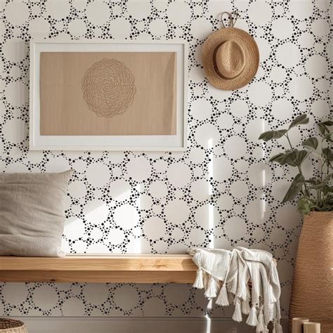 Modern Bubbles Allover Stencil Etsy