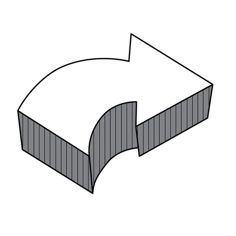 D Direction Arrow PNG
