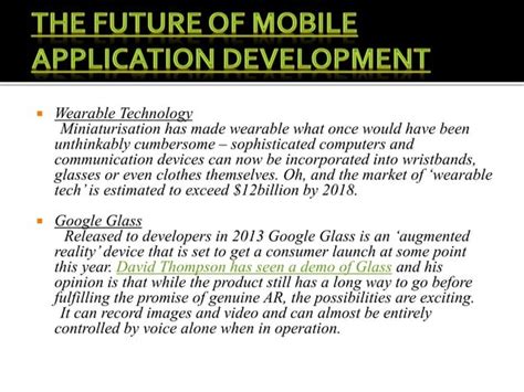 Development Of Mobile Application Ppt Pptx Operating Systems