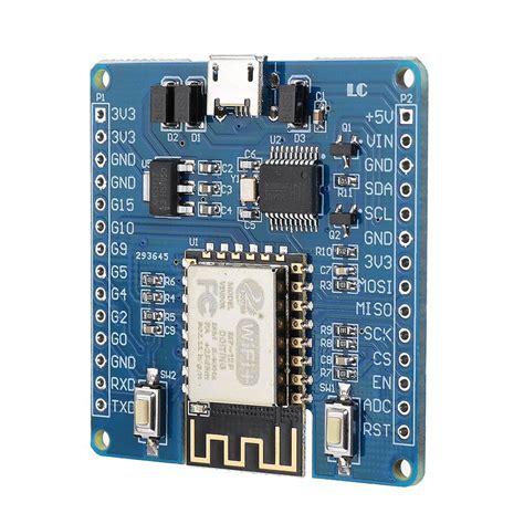 Micropython Programming Esp8266 Wifi Esp 12f Development Board Support For Python Lua