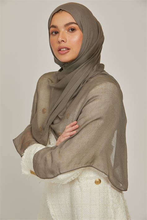 Premium Modal Matt Hijab Backdrop Grey