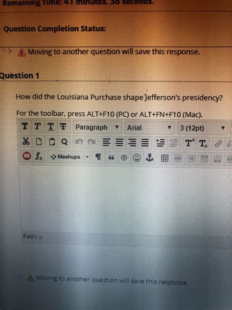 Solved Remaining Time A Minutes B Econds Question Chegg