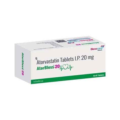 Atorvastatin 20 Mg Tablets At ₹ 1225box Xtor In Panchkula Id