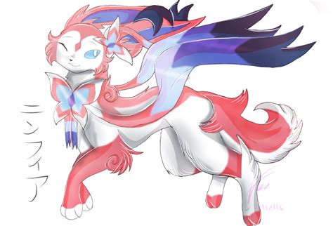 Mega Sylveon Fan Made By Brenstar345 On Deviantart
