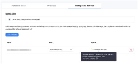 How To Delegate Access To Your Account Travelpayouts Help Center