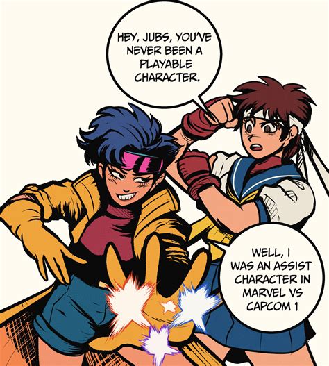 Kasugano Sakura And Jubilee Street Fighter And 4 More Drawn By