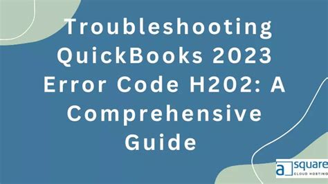 Ppt Error H202 In Quickbooks Desktop A Comprehensive Guide Powerpoint Presentation Id 12347571