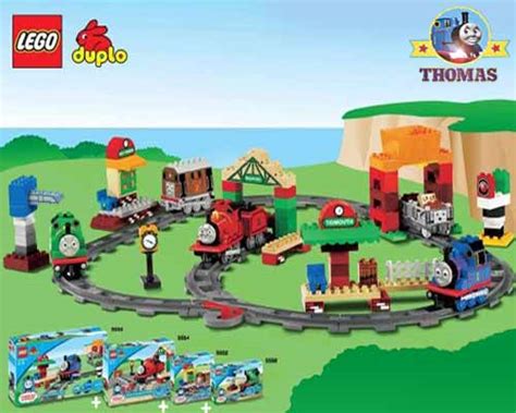 5554 Lego Duplo Thomas The Tank Engine Train Set Toy Load And Carry