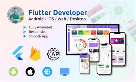 Be Your Flutter Developer Build Hybrid Ios And Android App By Dev