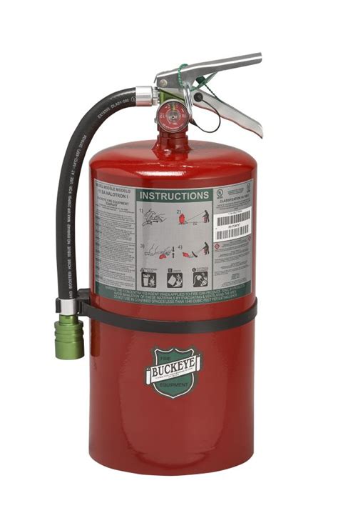 Extinguisher 11lbs Halotron Clean Agent Irp Fire And Safety Ltd