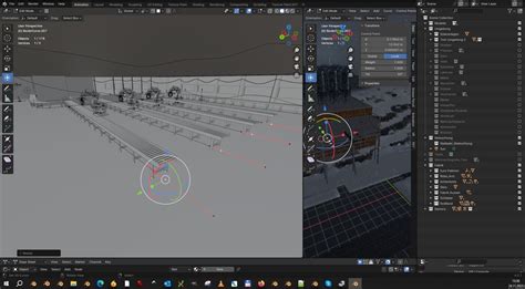 Factory Indoor Wip 1 Rendered With Blender 4 0 1 Cycles Cgtrader