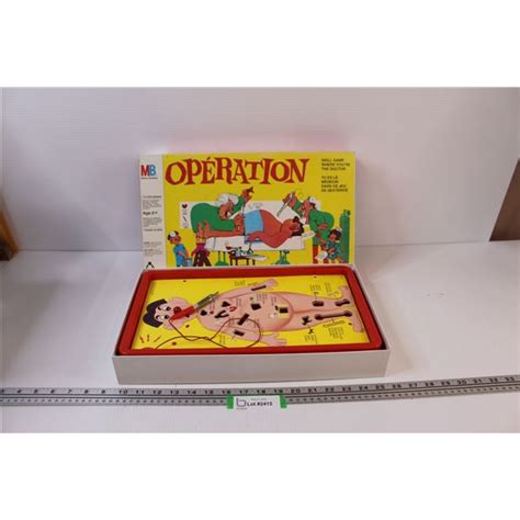 Operation Board Game As Is Bodnarus Auctioneering
