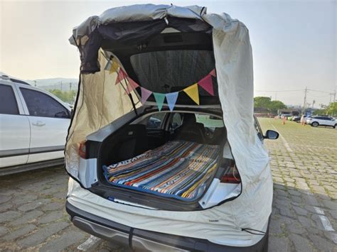 구리 한강공원에서 차크닉 차박용품 평탄화 보드xm3 네이버 블로그