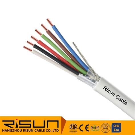6 Core 22 Awg Shielded Solid Conductor Alarm Cable Alarm Cable And 22 Awg Shielded Cable