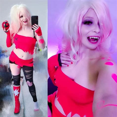Pin On Hazbin Hotel Cherry Bombehazbin Hotel Cherri Bomb Cosplay