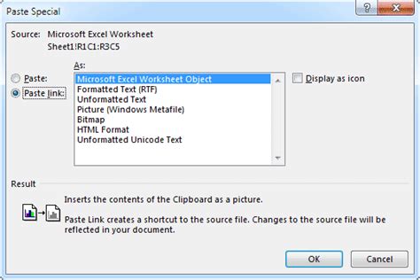 Microsoft Excel Tutorials Object Linking And Embedding