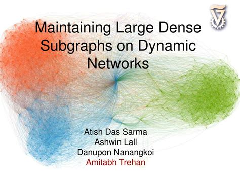 ppt maintaining large dense subgraphs on dynamic networks powerpoint presentation id 5315493