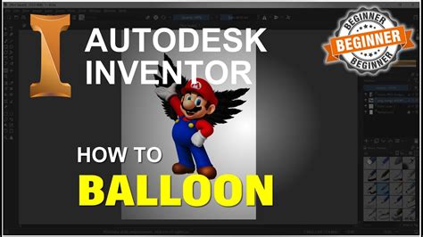 Inventor How To Balloon Tutorial Youtube