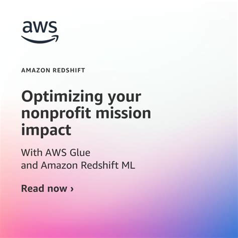 Aws Databases And Analytics On Linkedin Ml Opendata Nonprofit