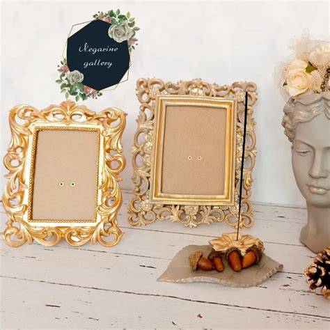 کمدا قیمت و خرید قاب عکس رومیزی رنگ طلایی سایز 11 در 13 و 13 در 18