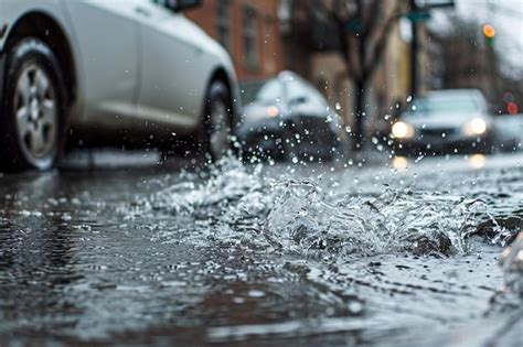 Implementing Realtime Water Flooding Monitoring Sy Generative Ai Premium Ai Generated Image