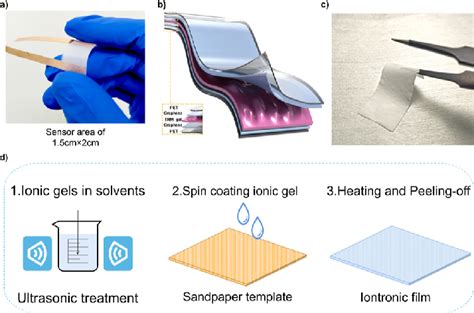A Photograph Of The Final Sensor B Diagram Of The Sensor Download Scientific Diagram