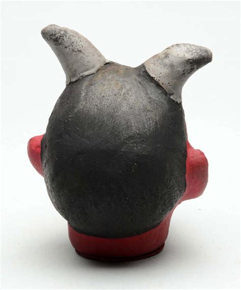 Lot Detail Vintage Halloween Devil Head Candy Container