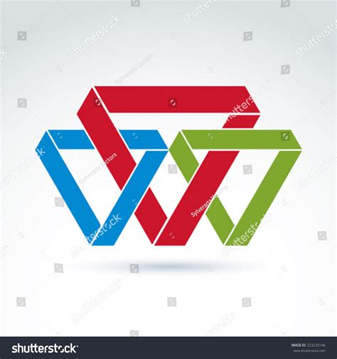 Intersecting Triangles Photos And Images And Pictures Shutterstock
